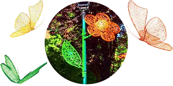 Pole Decorations - Fantasy Lights Group